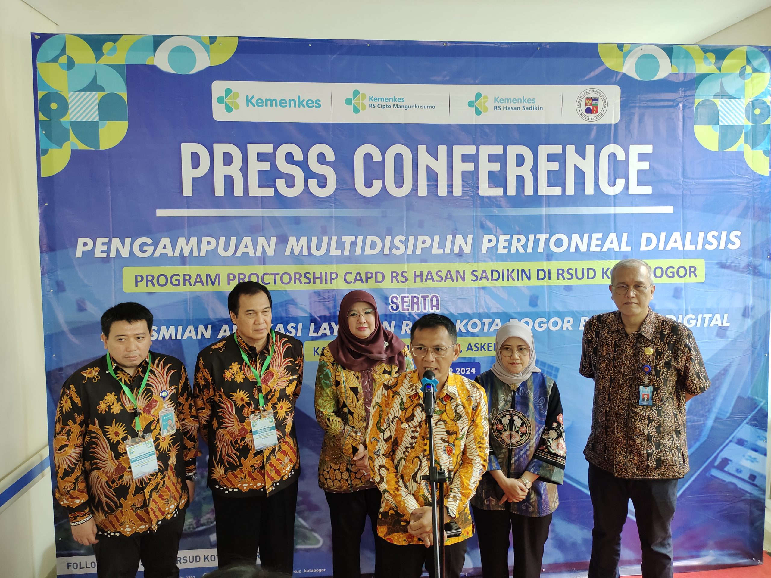 RSUD Kota Bogor Gelar Pengampuan Multidisiplin CAPD melalui Program ...